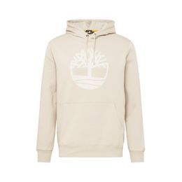 Timberland Sweatshirt Herren Gr&ouml;&szlig;e M beige / wei&szlig;