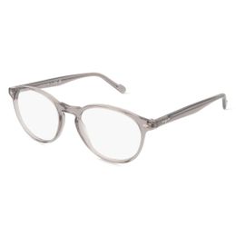 Vogue VO5326 Brille Herren | Fassung: Vollrand, Oval, Grau Transparent