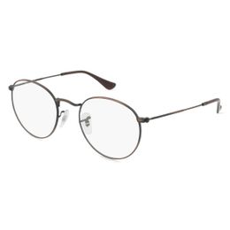 Ray-Ban RX3447V Brille Unisex | Fassung: Vollrand, Rund, Bronze Kupfer