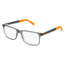 Timberland TB1673 Brille Unisex | Fassung: Vollrand, Quadratisch, Grau Transparent
