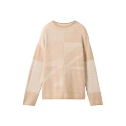 Tom Tailor Pullover Damen Gr&ouml;&szlig;e XXXL beige / creme