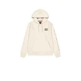 Alpha Industries Sweatshirt male size M Khaki / natural white
