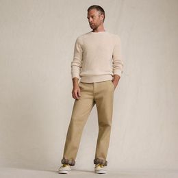 LANDS' END Gefütterte Chino, Herren,  Beige, Elasthan/Baumwoll-Mischung, by Lands' End