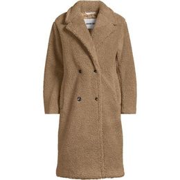 LANDS' END Teddymantel, Damen,  Beige, Polyester, by Lands' End