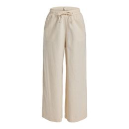 Outdoorhose Roxy "Lekeitio Break", Damen, Gr. XL, beige (parchment), 55% Leinen, 45% Viskose, Hosen