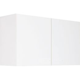 H&auml;ngeschrank Optifit "Helsinki", wei&szlig;, B:100cm H:57,6cm T:34,6cm, Holzwerkstoff, Schr&auml;nke, H&auml;ngeschrank