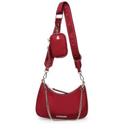 Umhängetasche Steve Madden "Steve Madden Taschen Textil", Damen, Gr. onesize, rot, Textil, Taschen