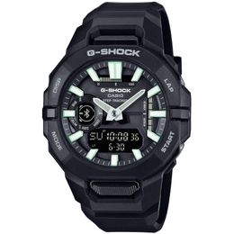 Smartwatch Casio G-SHOCK, schwarz, Smartwatches, Armbanduhr, Herrenuhr, Stoppfunkt., Lifelog Funktion,Hand Moving Funk.