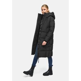 Winterjacke Marikoo "Chumanii", Damen, Gr. 4XL, schwarz, Obermaterial: 100% Polyester; Futter: 100% Polyester; Wattierung: 100% Polyester; Ärmelfutter: 100% Polyester, Jacken, Belüftungsschlitz mit Druckknopfverschluss