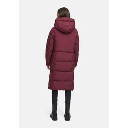 Winterjacke Marikoo "Chumanii", Damen, Gr. L, wine, Obermaterial: 100% Polyester; Futter: 100% Polyester; Wattierung: 100% Polyester; Ärmelfutter: 100% Polyester, Jacken, Belüftungsschlitz mit Druckknopfverschluss