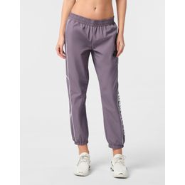 Jogger Pants Plein Sport "Scratch", Damen, Gr. XL, US-Größen, lila (73, lila), Obermaterial: 89% Polyamid, 11% Elasthan, Hosen