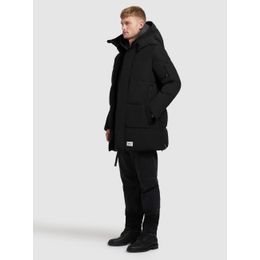 Khujo Herren Steppmantel "ZENO"schwarz, Gr. XL, unifarben, 100% Polyester, M&auml;ntel