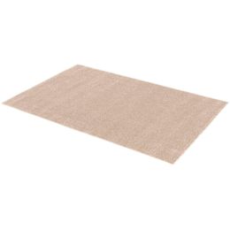 Teppich Astra "Samoa Uni" Gr. 1, braun (haselnuss), B:67cm H:20mm L:130cm, Kunstfaser, Teppiche, Teppich, hochwertiger Kurzflor in vielen Farben, Wohnzimmer