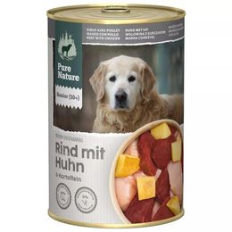 Pure Nature Hund SENIOR Rind mit Huhn 6x400g