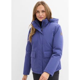 bonprix Winterjacke mit aufgesetzen Taschen, blau