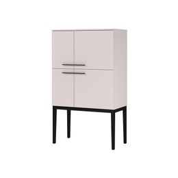 Tchibo - Highboard - 86x47x145cm - schwarz - Holz