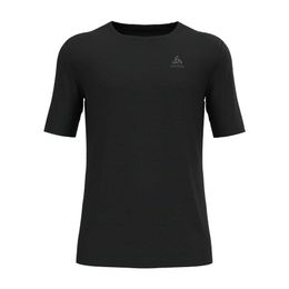 Odlo Merino 200 BL Top Crew Neck S/S Bekleidung Herren schwarz M