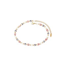 Gaya Armband Damen Gr&ouml;&szlig;e One Size gold / rot / schwarz / wei&szlig;