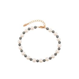Gaya Armband Damen Gr&ouml;&szlig;e One Size rosegold / grau / perlwei&szlig;