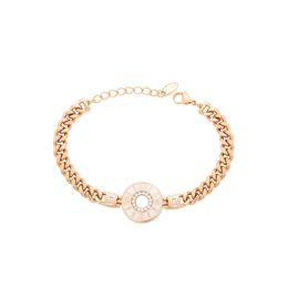 NAEMI Armband Damen Gr&ouml;&szlig;e One Size rosegold / wei&szlig;