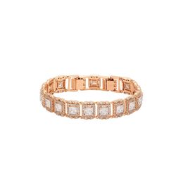 Gaya Armband Damen Gr&ouml;&szlig;e One Size rosegold / transparent