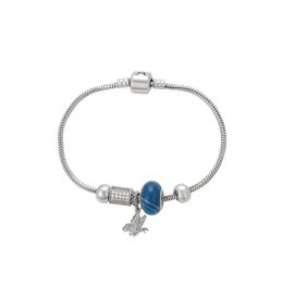 NAEMI Armband Damen Gr&ouml;&szlig;e One Size blau / silber / transparent