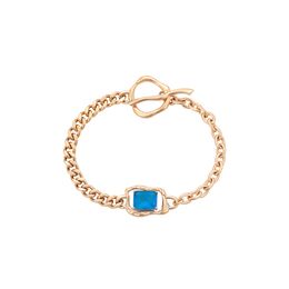 NAEMI Armband Damen Gr&ouml;&szlig;e One Size t&uuml;rkis / rosegold