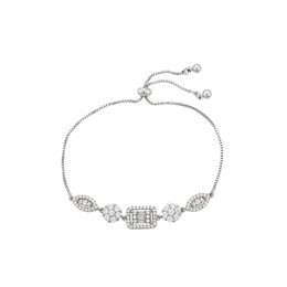 Gaya Armband Damen Gr&ouml;&szlig;e One Size silber / transparent