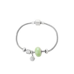 NAEMI Armband Damen Gr&ouml;&szlig;e One Size pastellgr&uuml;n / silber