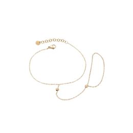 Gaya Fu&szlig;schmuck Damen Gr&ouml;&szlig;e One Size gold