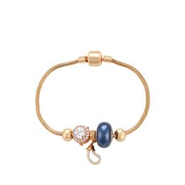 Gaya Armband Damen Gr&ouml;&szlig;e One Size blau / gold