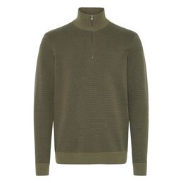 Blend Troyer ' BHBAAL HALF ZIPP KNIT ' Herren Gr&ouml;&szlig;e M oliv