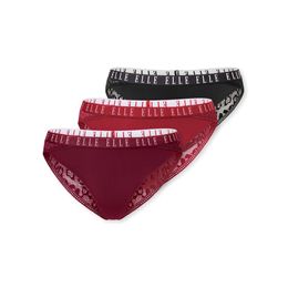 ELLE Panty ' Lace ' female Red, Black size L