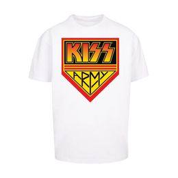 F4NT4STIC Shirt 'Kiss Army Logo' male White size S