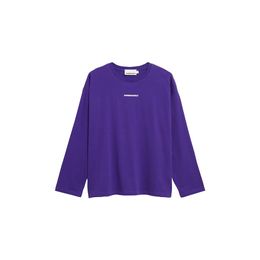 armedangels Longsleeve FIETAA DIFFERENCE Damen Gr&ouml;&szlig;e M violettblau