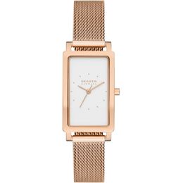 Skagen Uhr Damen Größe One Size rosegold / weiß