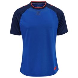Hummel Funktionsshirt 'Pro Grid Game' Herren Größe XXL royalblau / dunkelblau / orange