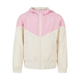 Urban Classics &Uuml;bergangsjacke M&auml;dchen Gr&ouml;&szlig;e 158/164 creme / pink
