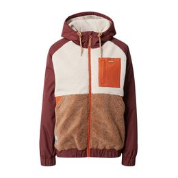 Iriedaily Jacke 'Arctikmix' Damen Gr&ouml;&szlig;e XS rostbraun / hellbraun / orange / wei&szlig;