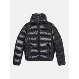 Save the Duck Winter Jacket 'LOVE BOY' boy Black size 164