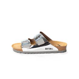 Bayton Pantolette 'Atlas' Damen Gr&ouml;&szlig;e 38 silber