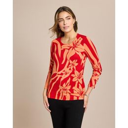 Ovanti Strickdesign Classic Pullover "Zebra und Lilien"