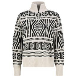 Eight2Nine Pullover Damen Größe S creme / schwarz