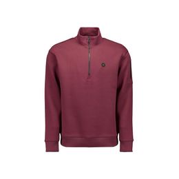 NO EXCESS Sweatshirt Herren Gr&ouml;&szlig;e XL dunkelpink
