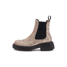 Woden Boots 'Aya Glitter' female Gold size 36