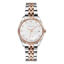 Victoria Hyde Uhr "Rose" Damen Größe One Size rosegold / silber / perlweiß