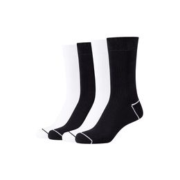 s.Oliver Socks female Black, White size 39-42