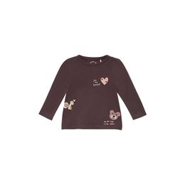 s.Oliver Shirt Jungen Gr&ouml;&szlig;e 86 beige / braun / aubergine