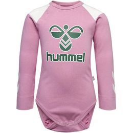 Hummel Body 'Devon' Jungen Gr&ouml;&szlig;e 74 creme / gr&uuml;n / pink