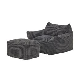 Sessel vakuumiert Sashenka grau Maße (cm): B: 116 H: 75 T: 110.0 Sessel & Hocker > Sessel nach Material > Stoff Sessel » Sofa DE